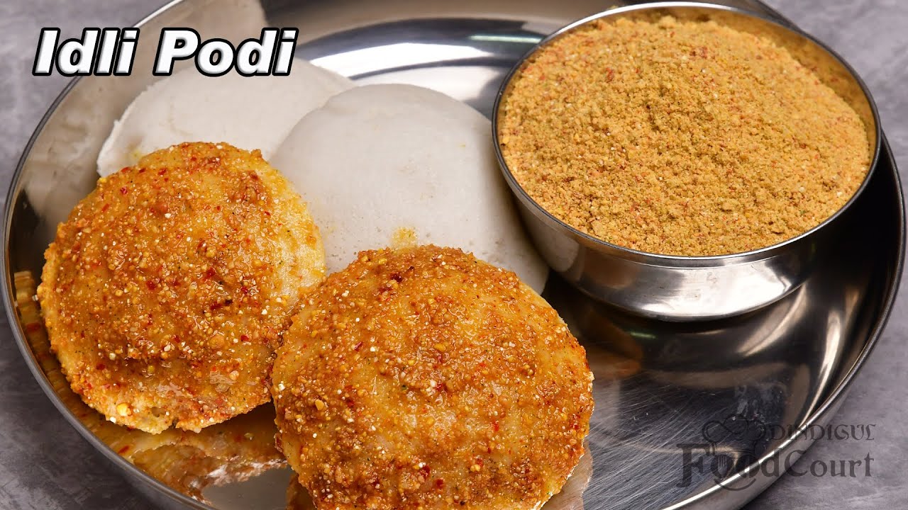 Idli Podi Recipe/ How To Make Idli Podi/ Side Dish for Idly, Dosa - YouTube