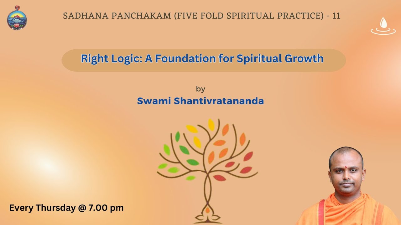 Sadhana Panchakam : The Fivefold Spiritual Practice 11 || Swami ...