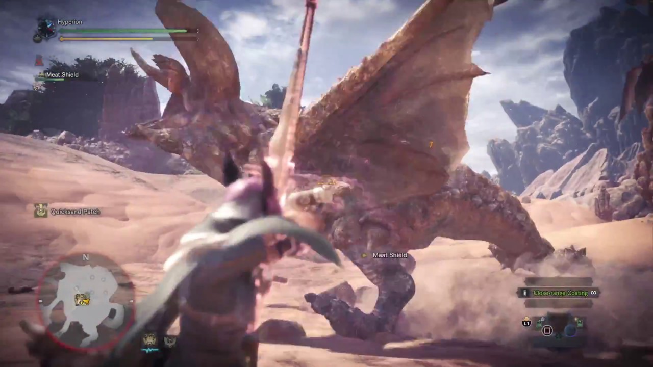 Bow - Diablos (Monster Hunter World Beta) - YouTube