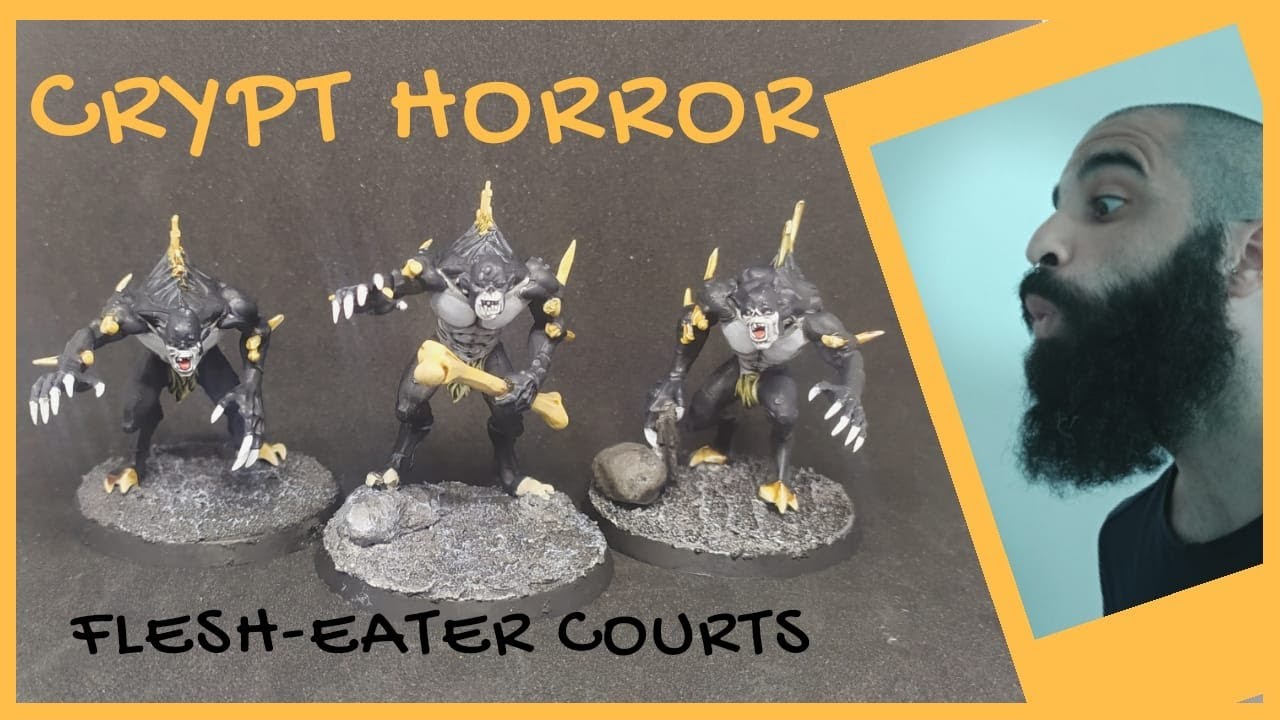 🤕How to paint CRYPT HORROR🤕 // como pintar ejercito FLESH EATERS COURTS ...