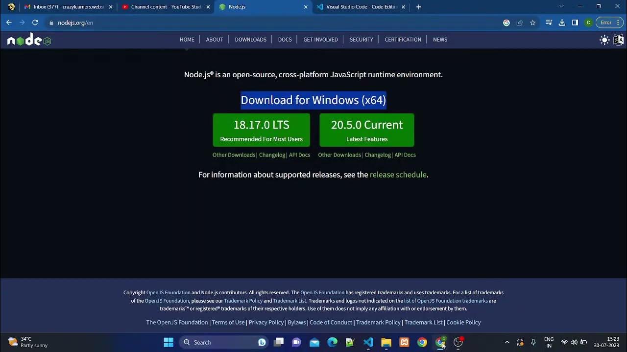 Mastering Nodejs Live Online Class For Beginners Youtube