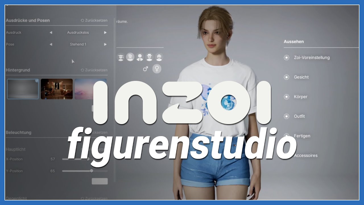Das InZOI Figurenstudio - inZOI Tutorial Deutsch - YouTube