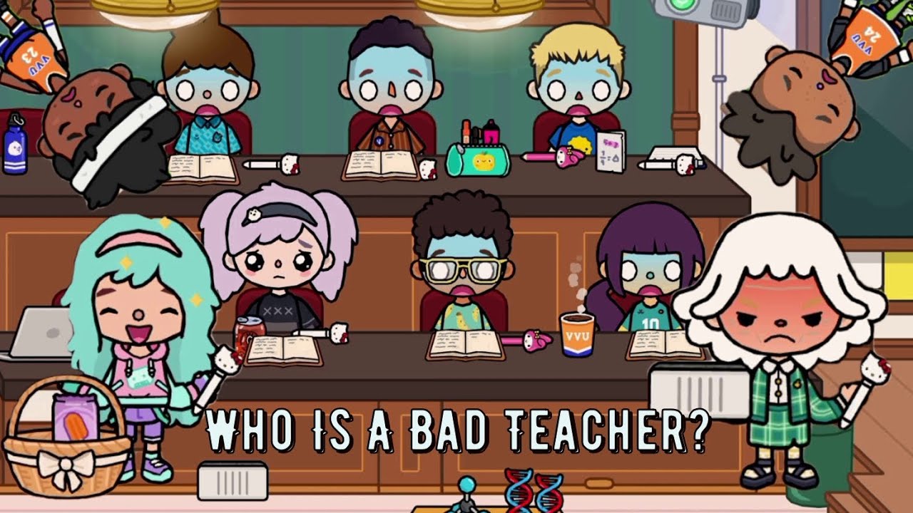 Who is a BAD teacher?🤔😈🏫 Toca Boca Sad Story Toca Life World - YouTube