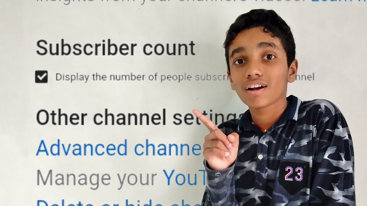 How To Hide Subscribers Count On Youtube Hide Subscribers Count