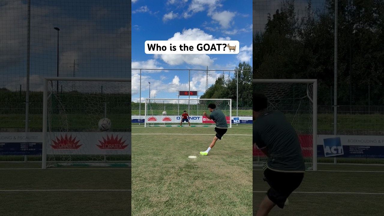 WHO IS THE GOAT?🤔⚽️ - YouTube