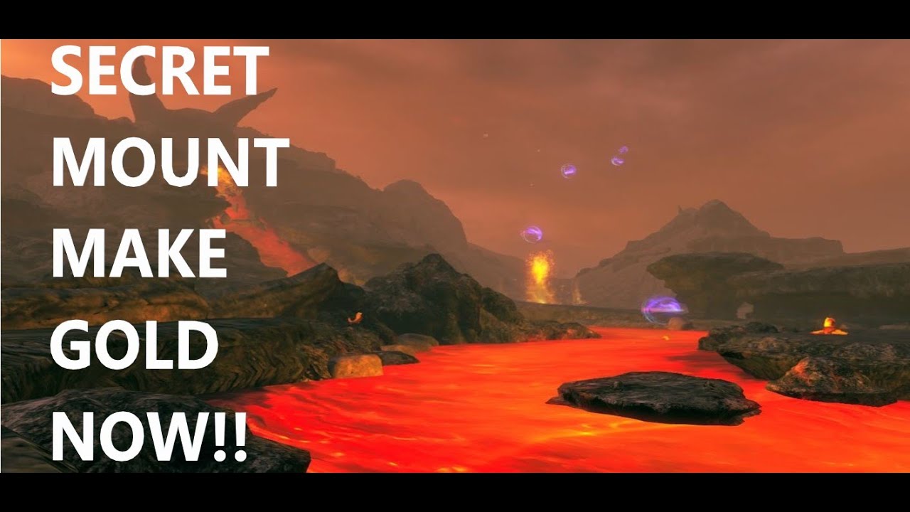 SECRET MOUNT MAKE GOLD NOW!! -DRAGONFLY WOW - YouTube