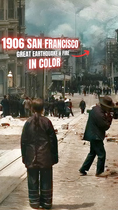 1906 San Francisco Great Earthquake and Fire #shorts #sanfrancisco # ...