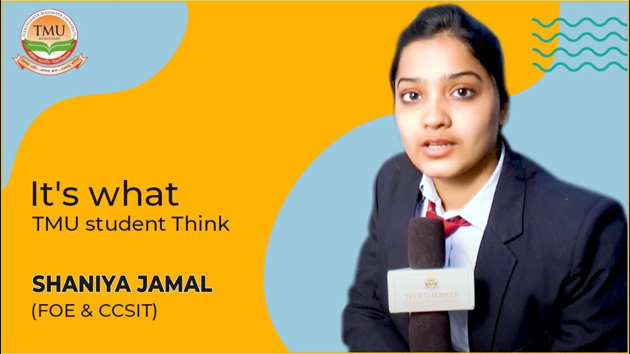 It's what TMU student's Think - Shaniya Jamal (FOE & CCSIT) - YouTube