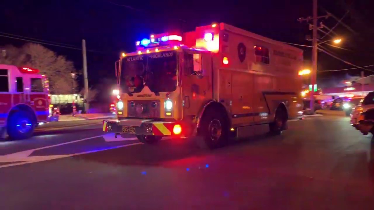 Atlantic Highlands Fire Department 85-85 85-67 and Rumson Fire ...