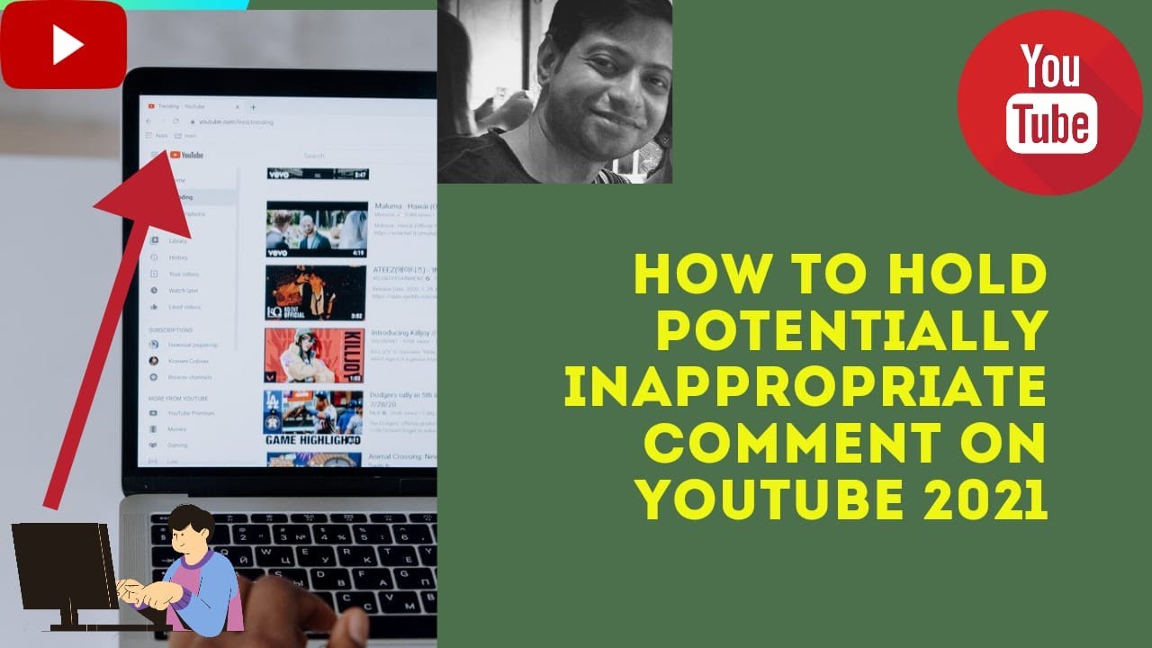 How to hold potentially inappropriate comment on YouTube 2021 | Hold ...
