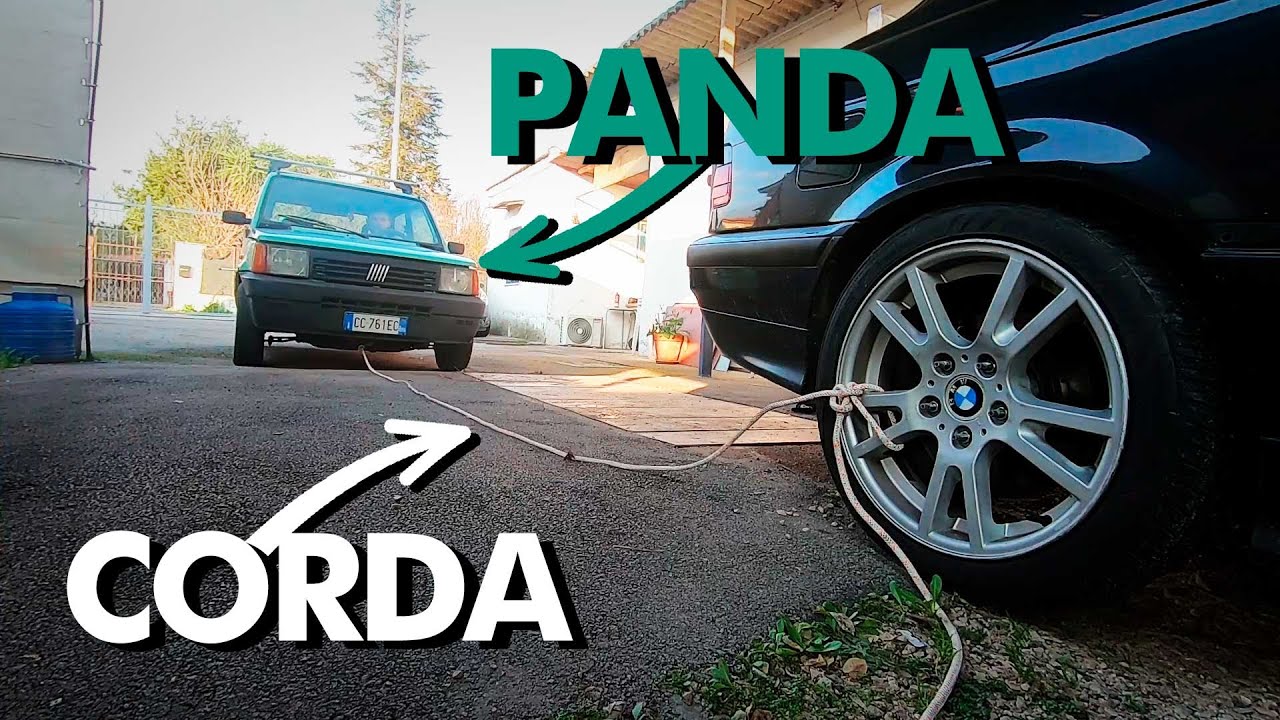 RIPARO *MALE* IL PANDINO PIEGATO IN OFF-ROAD - YouTube