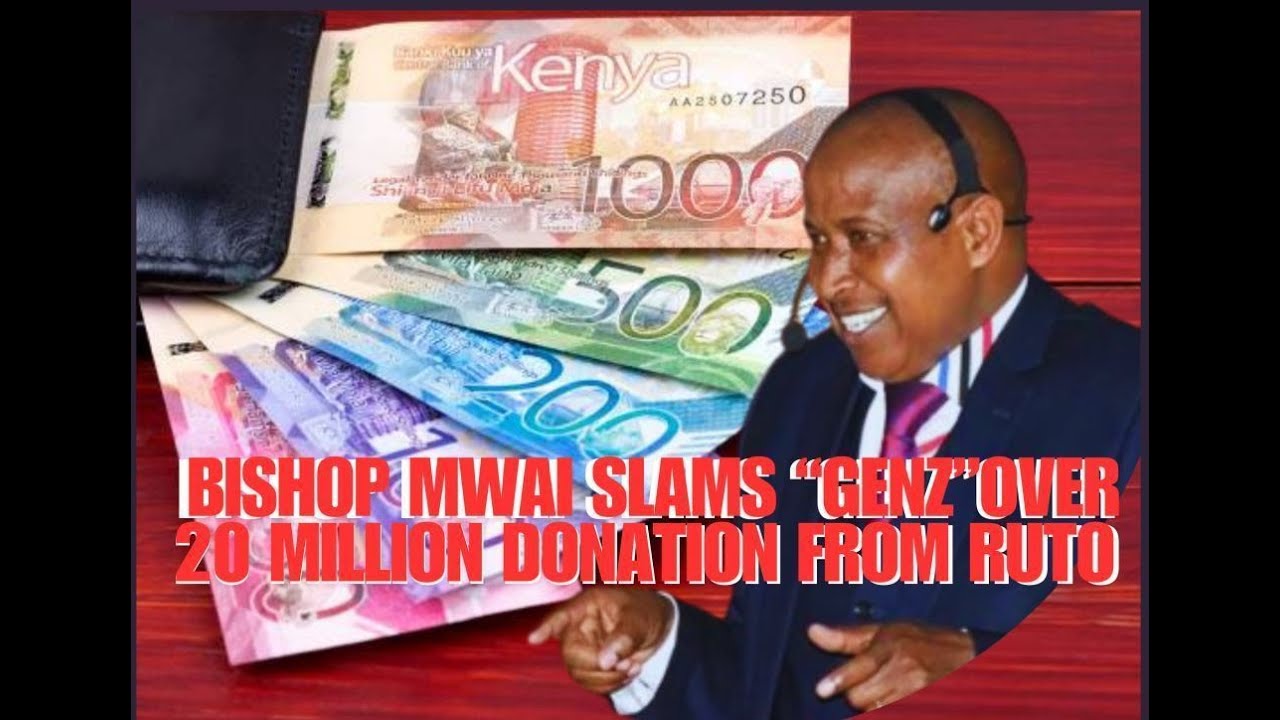 GENZ "I forgive you all, Angry Bishop Edward Mwai tell his Critics ...