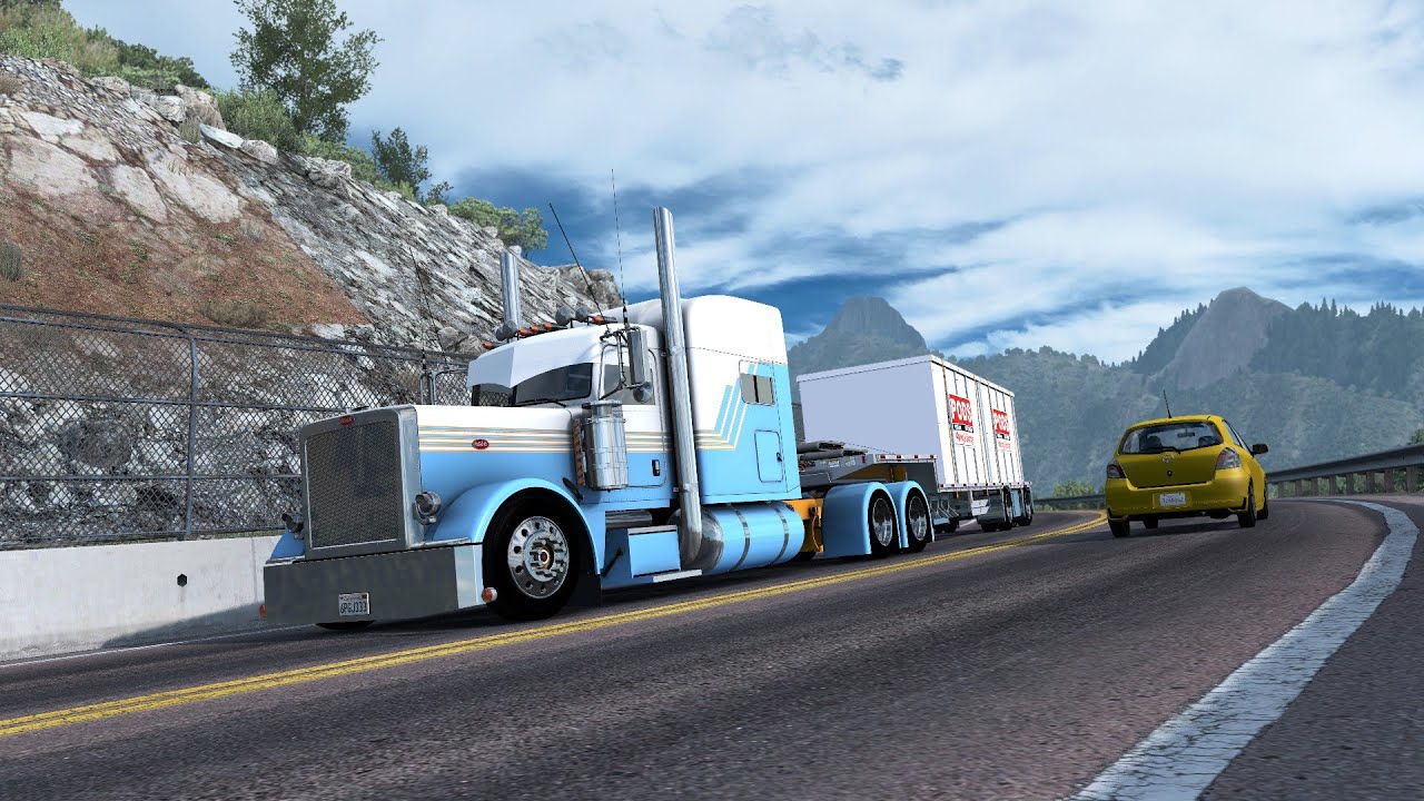 King Of The Road Short Video: Jon Ruda's updated Peterbilt 389 - YouTube