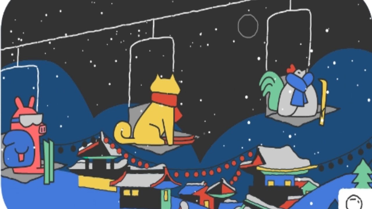 google doodles snow games - YouTube