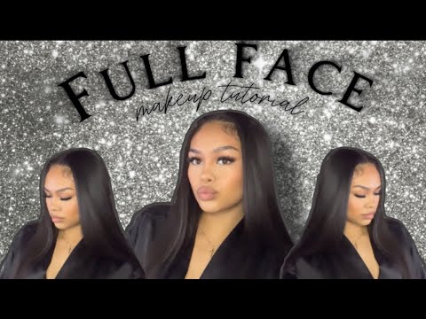FULL FACE make up tutorial! Flawless and glowy base! *detailed* - YouTube