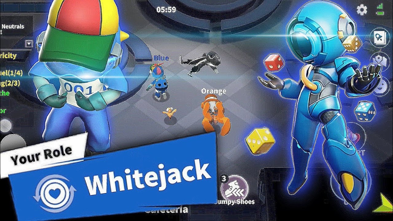Super Sus White Jack | New Role Full gameplay - YouTube