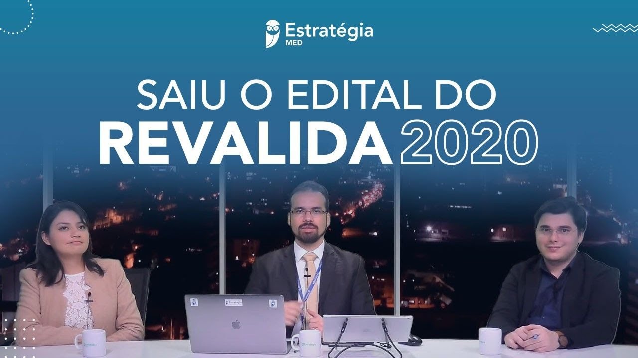 Revalida - Saiu Edital 2020 - YouTube