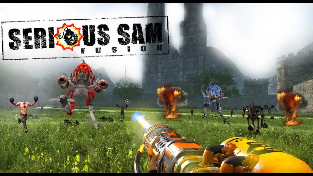 SERIOUS SAM FUSION - CORRIDOR OF DEATH SURVIVAL - YouTube