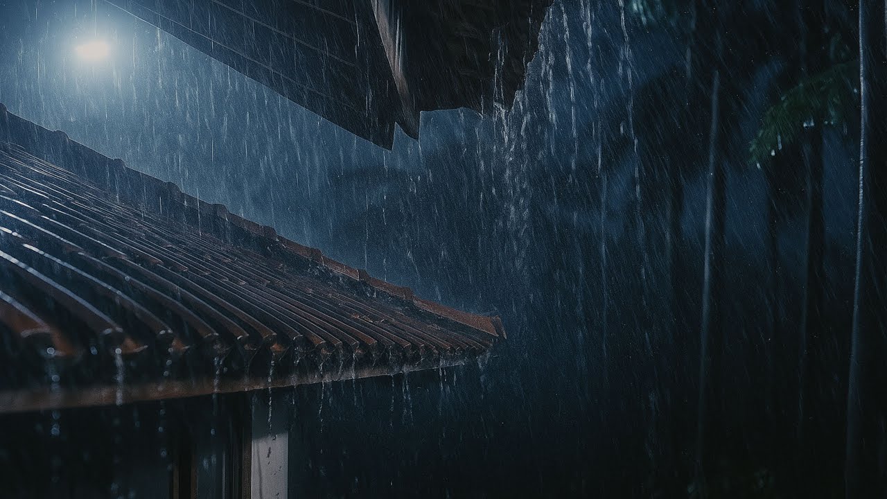 Soothing Heavy Rain on a Metal Roof – Sleep, Study, Relax - YouTube