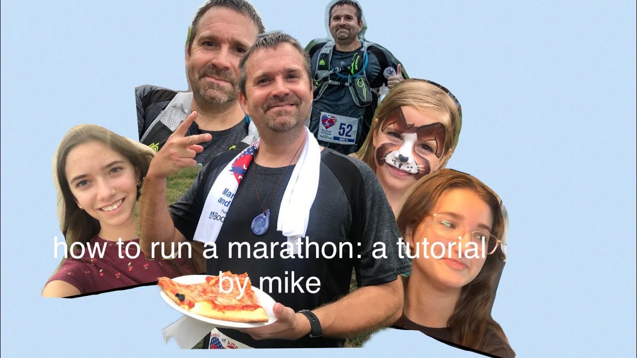 how to run a marathon: a tutorial by mike - YouTube