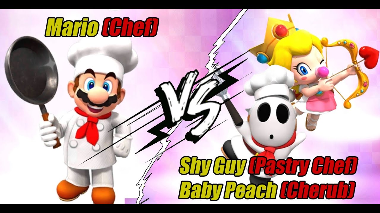 Spotlight Analysis! Mario (Chef) or Shy Guy (Pastry Chef) & Baby Peach ...