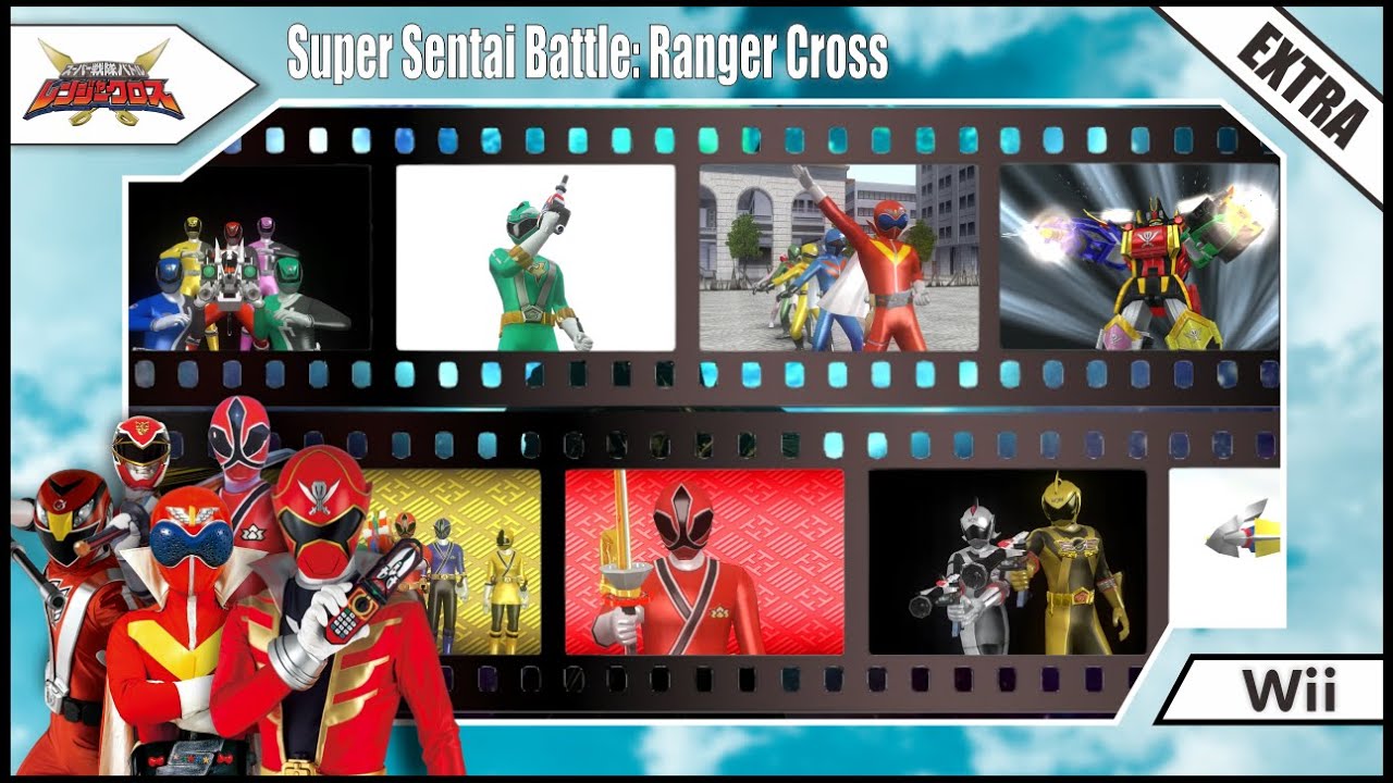 All Characters Finisher Super Sentai Battle: Ranger Cross [EXTRA] | Wii ...