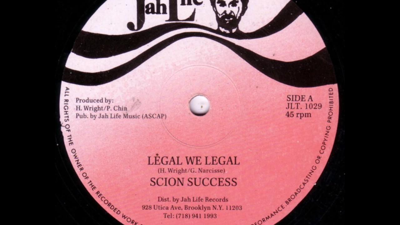 Scion Success - Legal We Legal + Dub - 12" Jah Life - CLASSIC DIGITAL ...