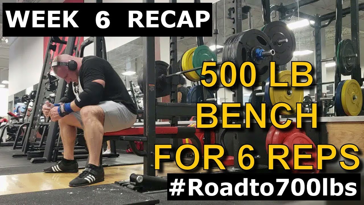 James Strickland - Road to 700 Bench (Week 6 Recap) - YouTube