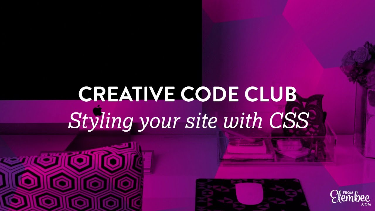 Creative Code Club free preview! Adding fonts and colors using CSS ...