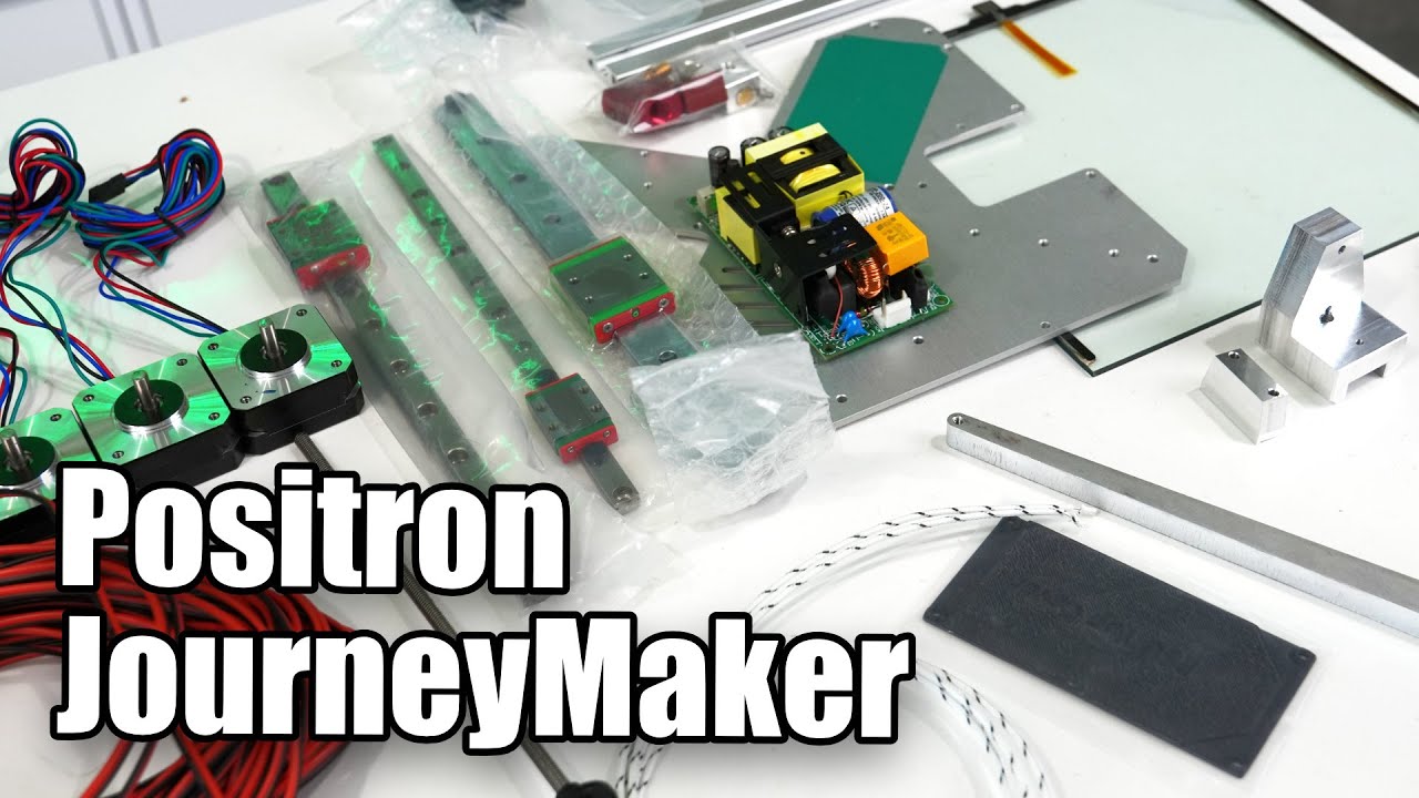 Positron JourneyMaker Portable 3d Printer Build Part 1 - YouTube