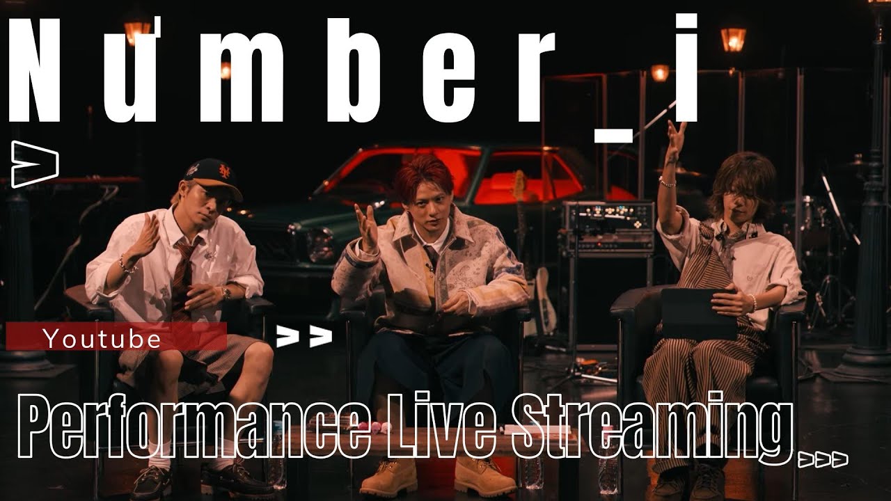 【Number_i】 Performance Live Streaming YouTube Talk scene 高画質 #平野紫耀 #岸優太 ...