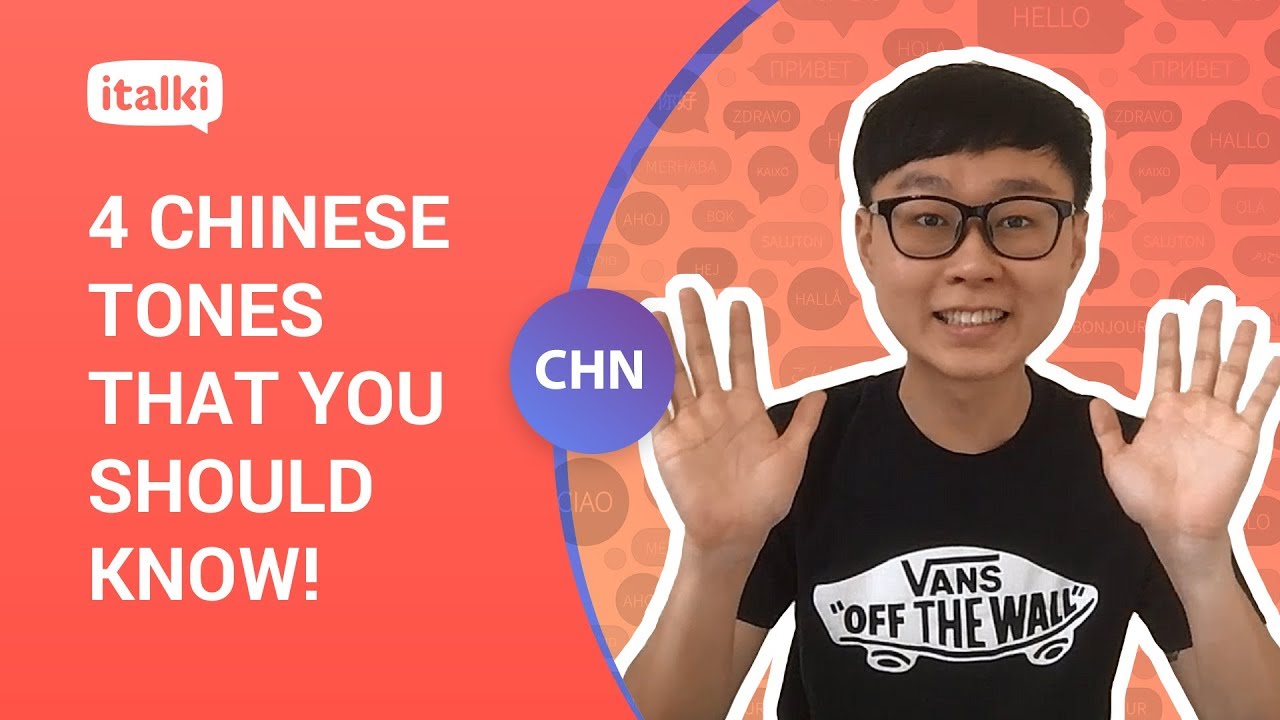 4 Chinese tones that you should know! - YouTube