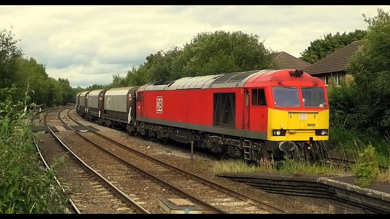 60092, loaded limestone to LOSTOCK works, Northwich, 14th July 2020 ...