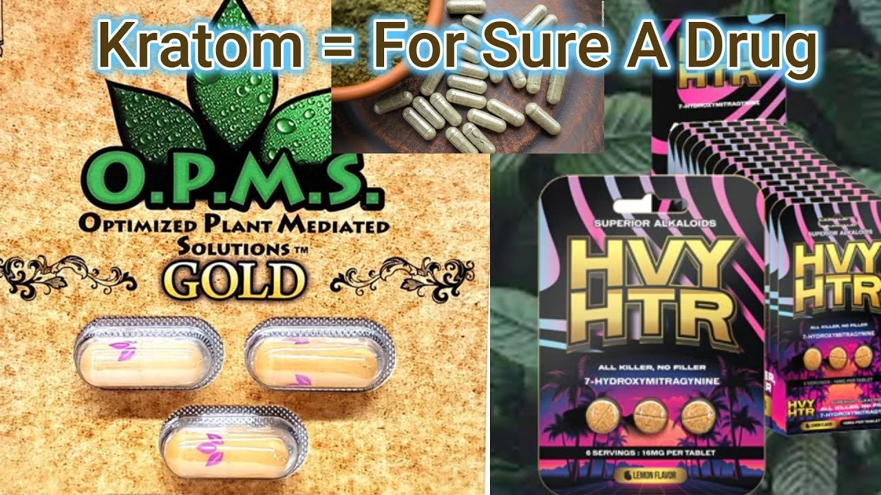 Why Kratom is a Drug: 7oH Pills are Smoke Shop Opiates - YouTube