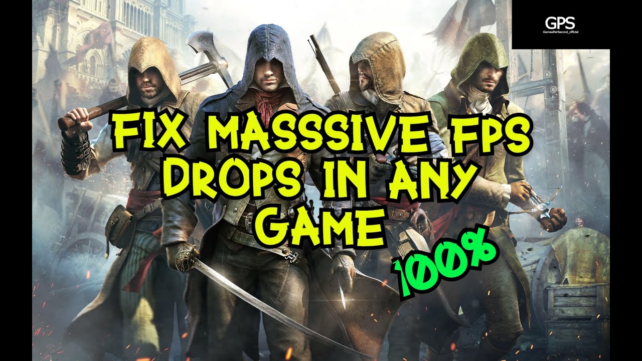 Fix Massive FPS drops in any GAME | GamesPerSecond - YouTube