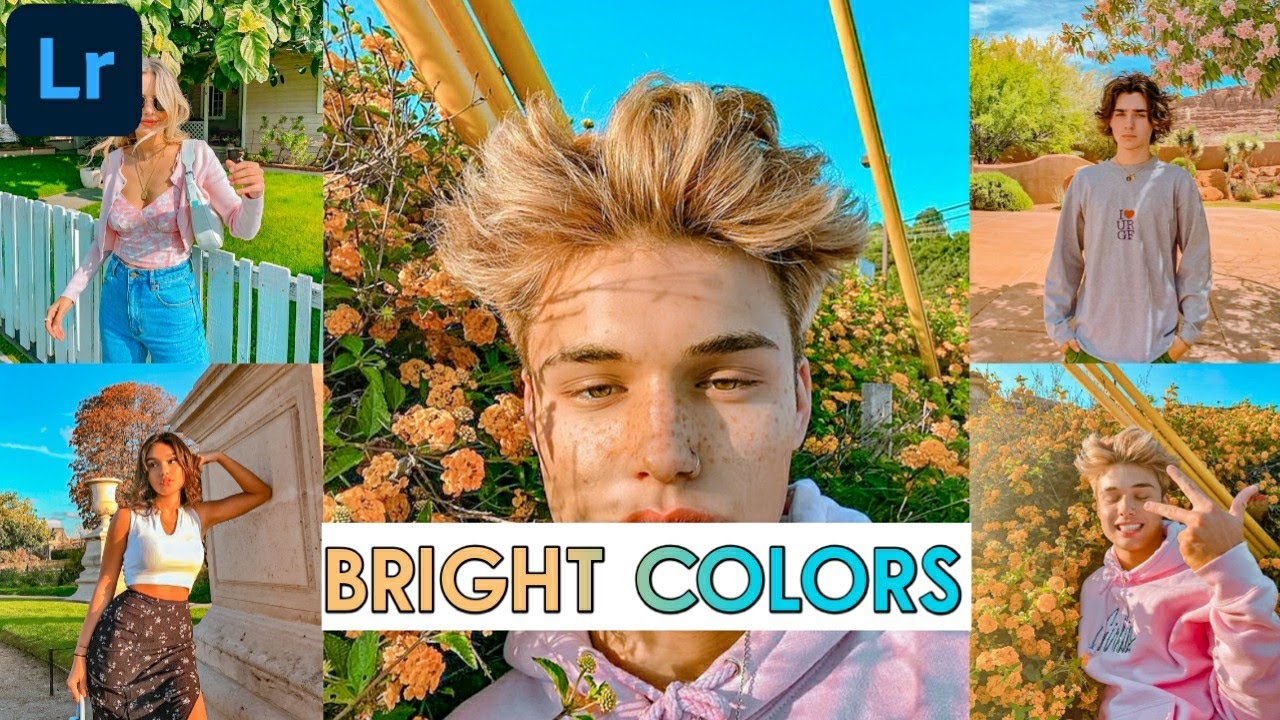 Bright Colors Preset - Lightroom Mobile Presets - Creative Color Filter ...