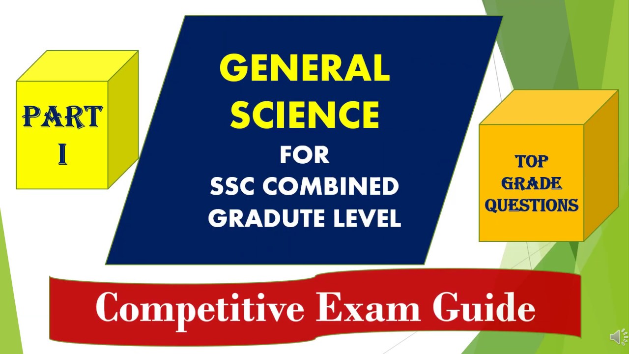 GENERAL SCIENCE/COMBINED GRADUATE LEVEL - YouTube