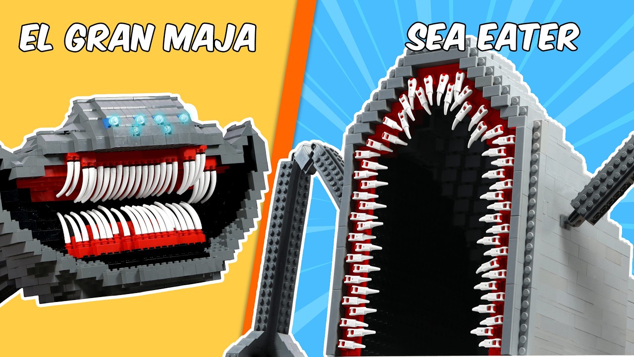 I Made LEGO Versions of EL GRAN MAJA and SEA EATER - The Most Cursed ...