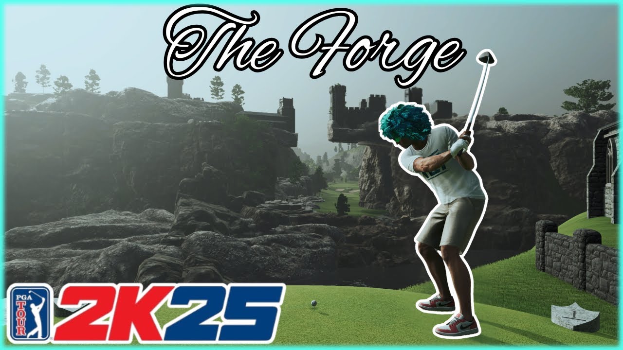 THIS COURSE IS INCREDIBLE- The Forge Impossible Round - pga tour 2k25 challenge - YouTube