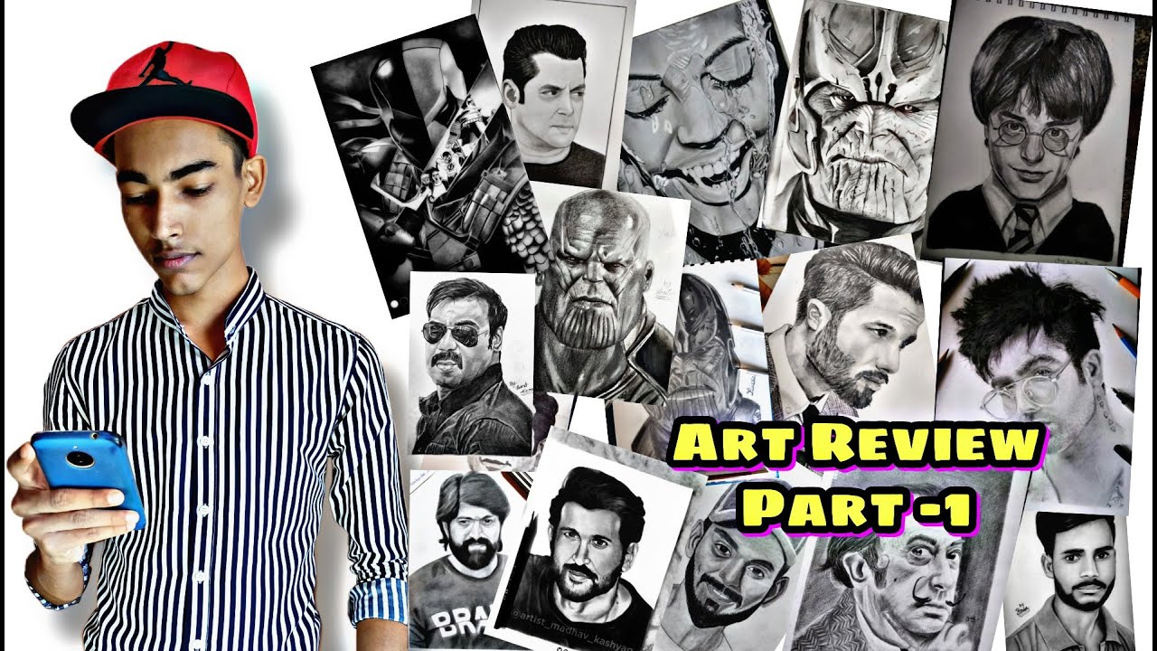 Subscribers Art Review | Review of my Subscriber's Drawing | Part -01 ...