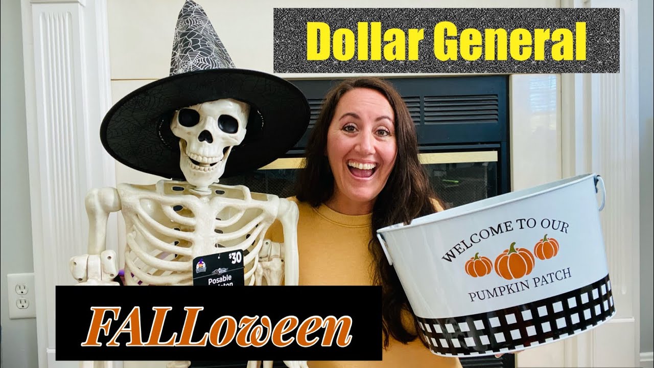 DOLLAR GENERAL FALL & HALLOWEEN HAUL | 🍂🎃 FALLOWEEN HAUL 🎃🍂 - YouTube