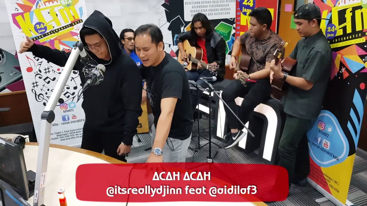 Acah Acah - Djinn feat Aidil Zamri | Jom Jam Akustik | 21 Disember 2018 ...