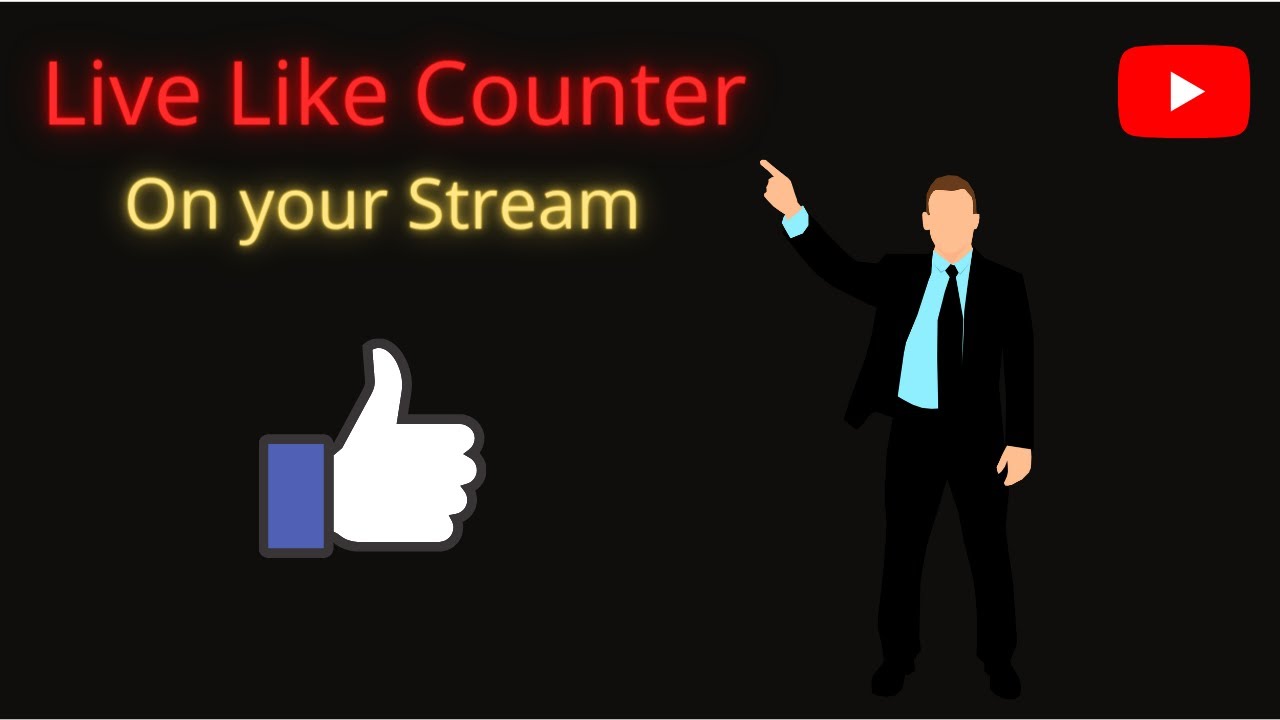 How to add live like counter on Youtube Live stream | OBS tutorial in ...