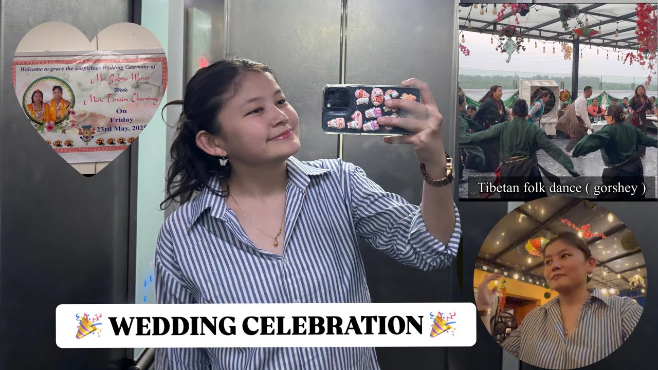 TENZIN CHOEYING WEDS JIGME WOSER #tibetan #khampa #marriage # ...