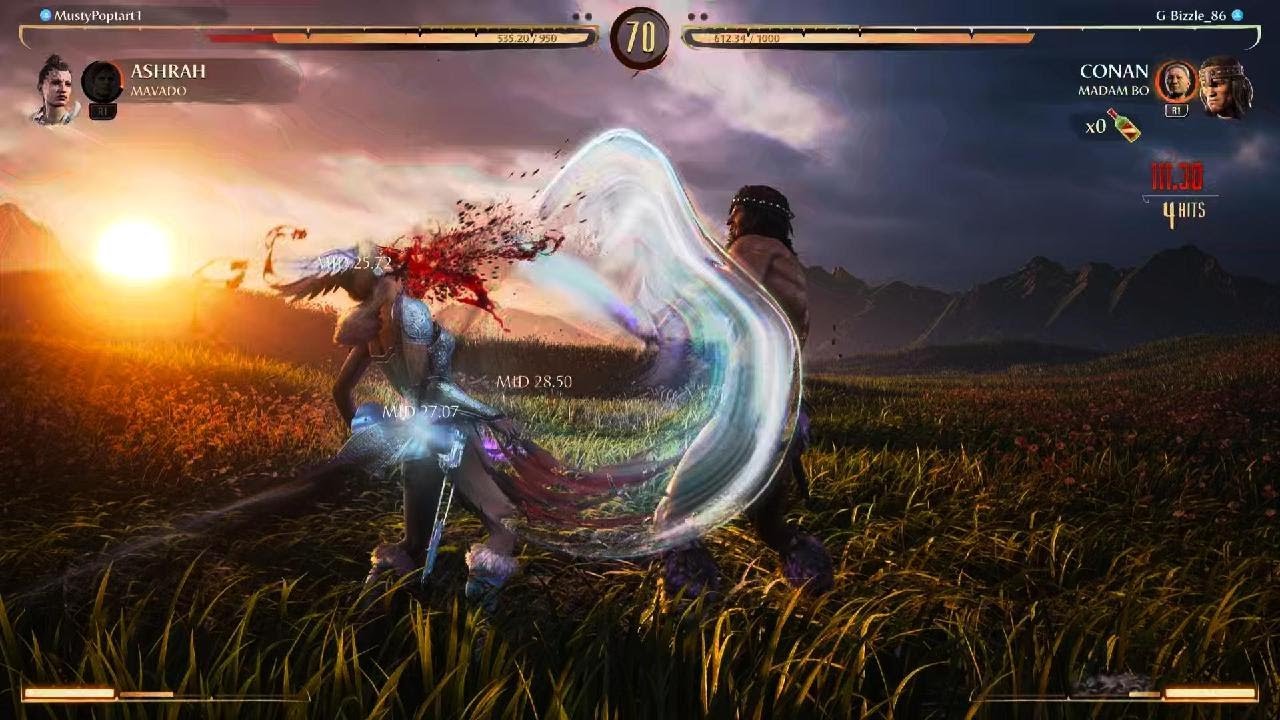 Mortal Kombat 1 Conan Vs Ashrah (Brutality) - YouTube