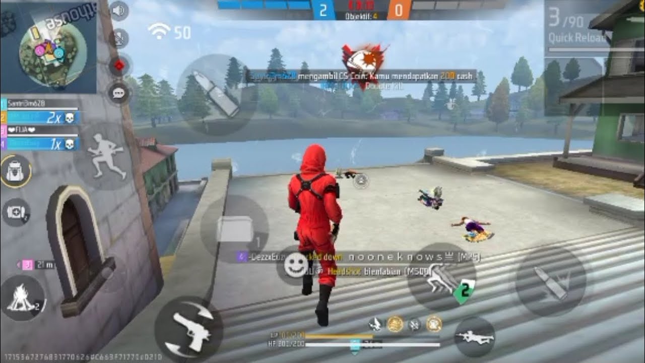 Gameplay CR FF Full Pepengshot | Garena Free Fire - YouTube