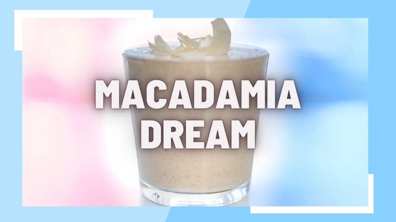 Macadamia Dream Smoothie Recipe - YouTube