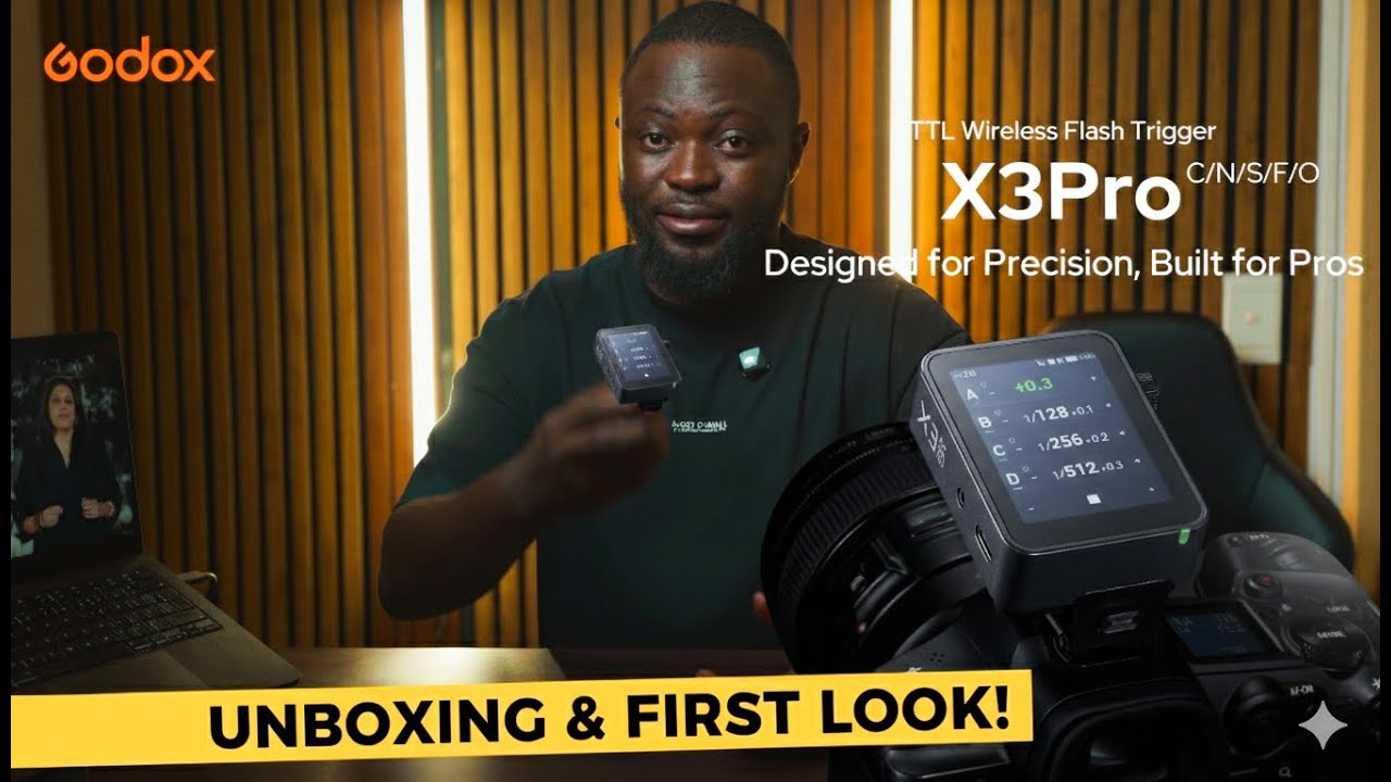 Godox x3 pro trigger - YouTube