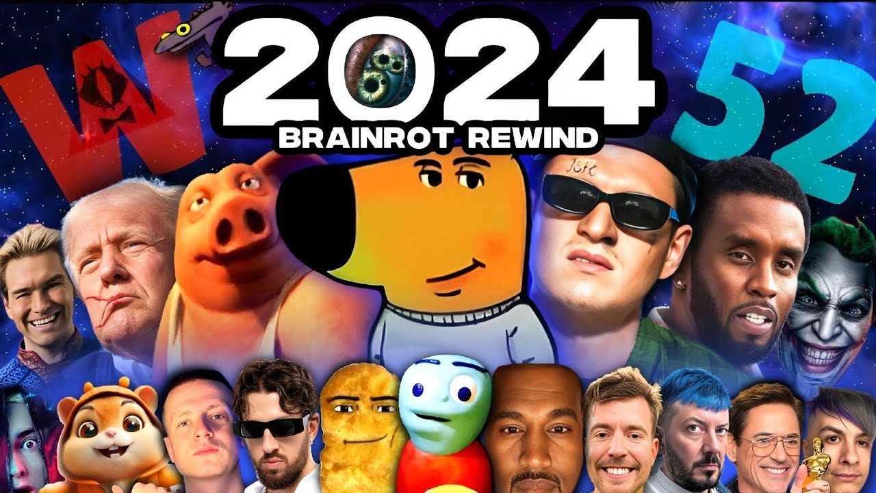 2024 YouTube Brainrot Rewind | Все Мемы #2024 #2025 - YouTube