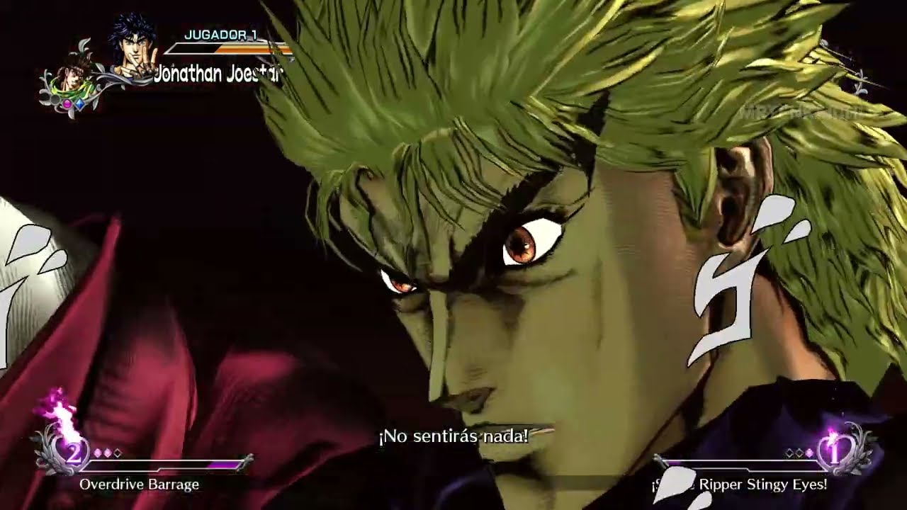 Jonathan vs Dio JoJo's Bizarre Adventure All Star Battle R - YouTube